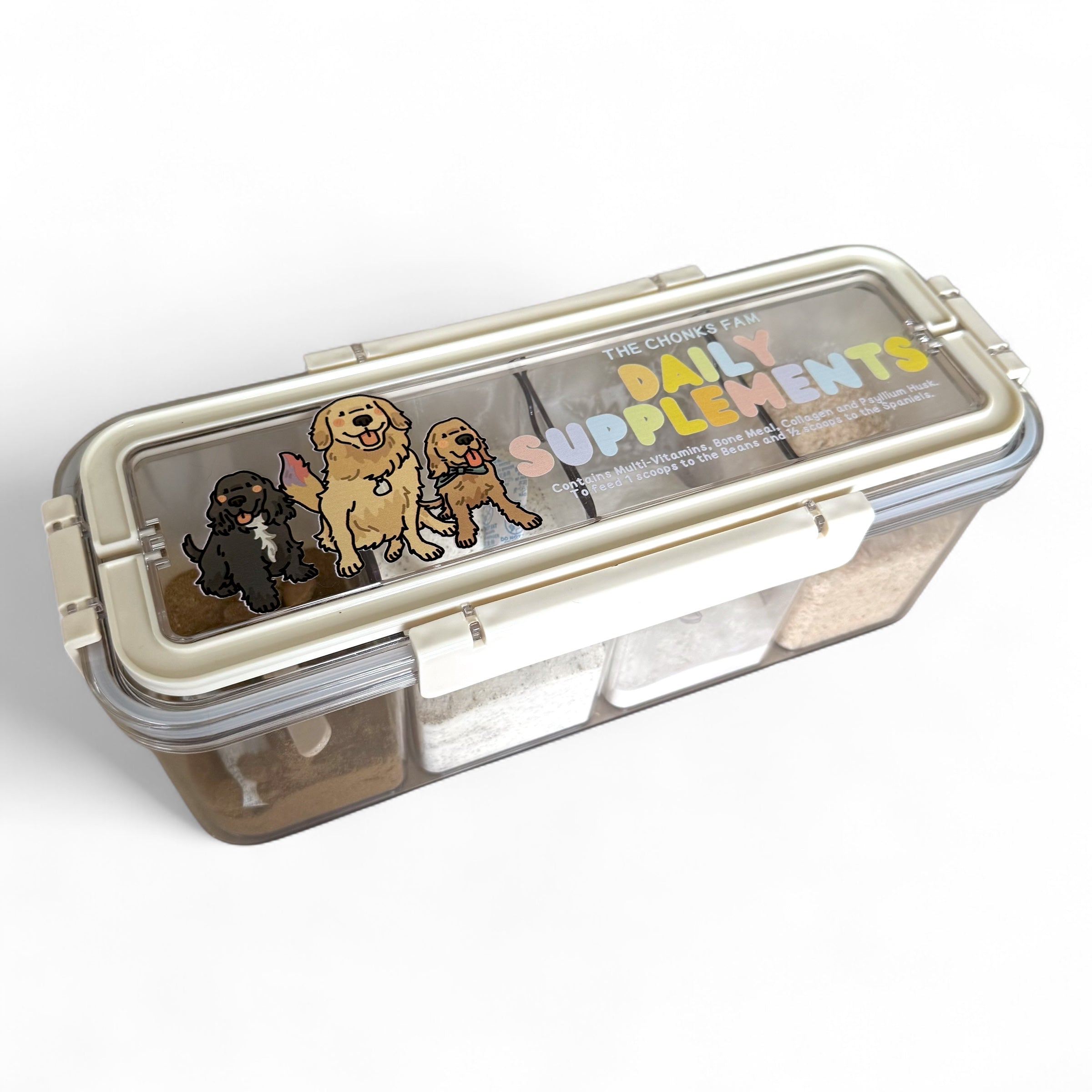 Supplement/Treat Storage Container– the treat jar co.