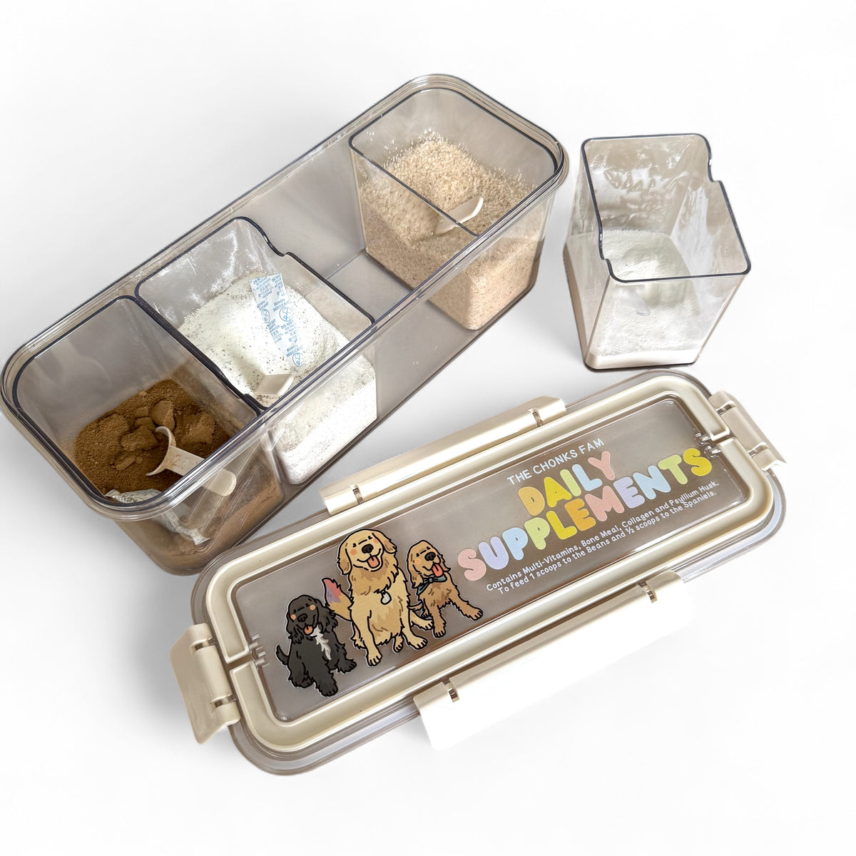 Supplement/Treat Storage Container– the treat jar co.